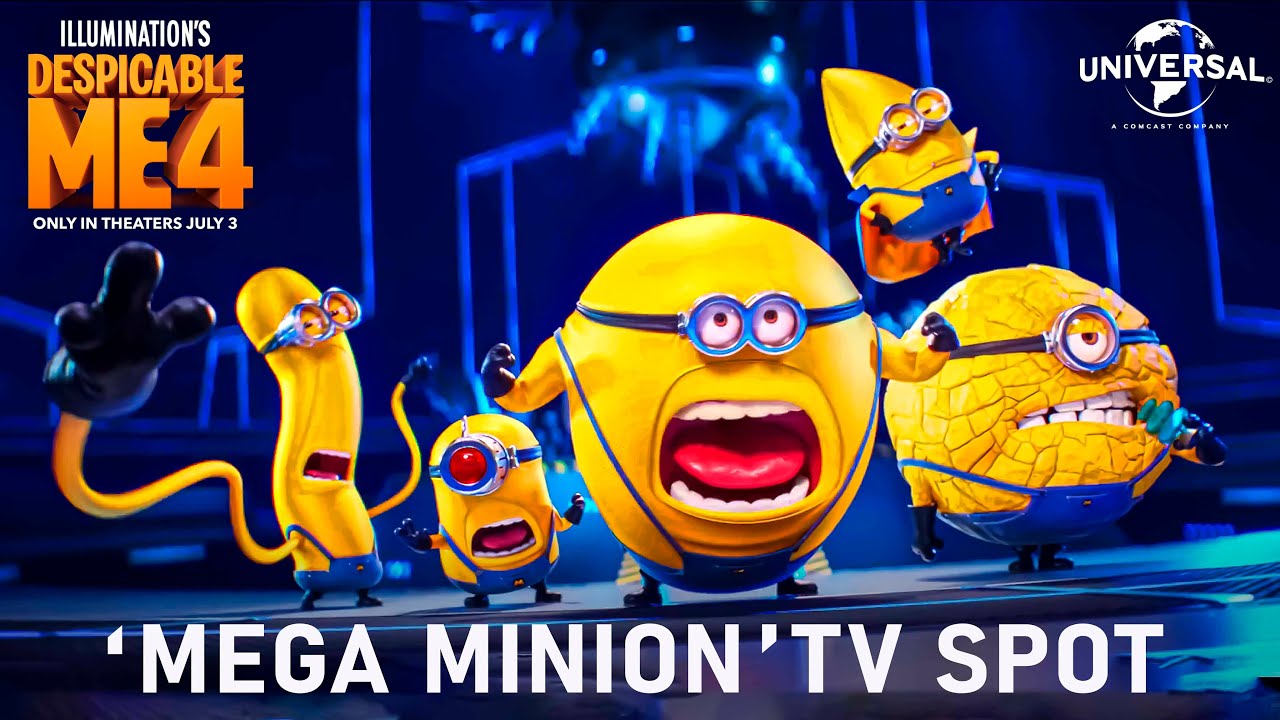 NEW DESPICABLE ME 4 TV SPOT!!!! | "Mega Minions" | despicable me 4 ...
