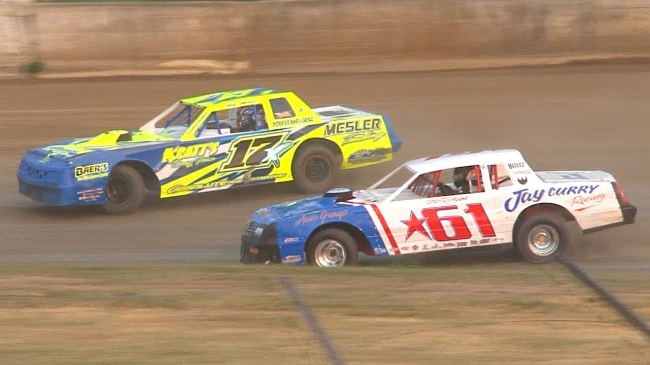 RUSH Stock Car Heat | Eriez Speedway | 6-4-23 - YouTube