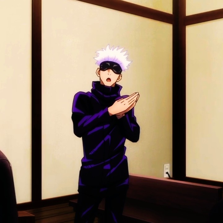 Gojo Satoru Funy Attitude 😎 #jujutsukaisen #gojo #animation #anime ...