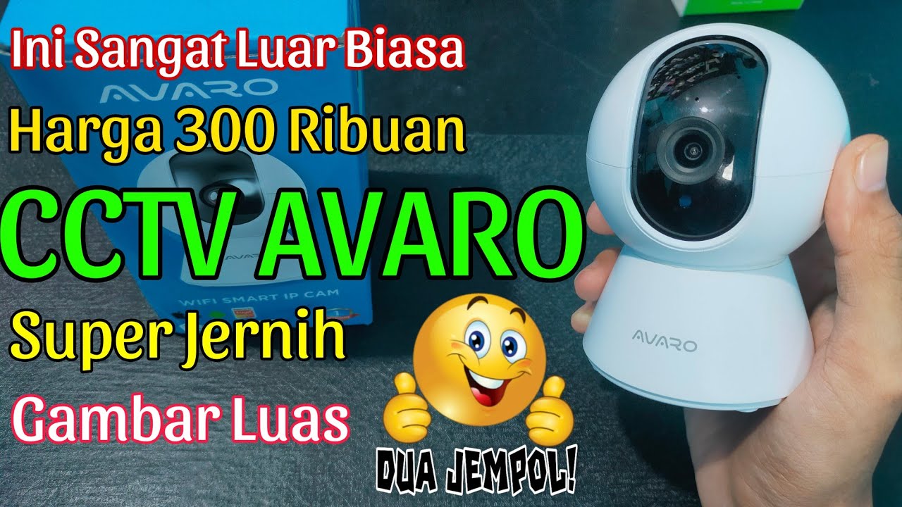 Review Kamera CCTV AVARO CT-01 (lensa sangat luas) - YouTube