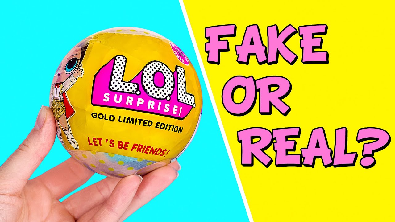 UNBOXED! FAKE LOL SURPRISE || DON’T BUY THIS! - YouTube
