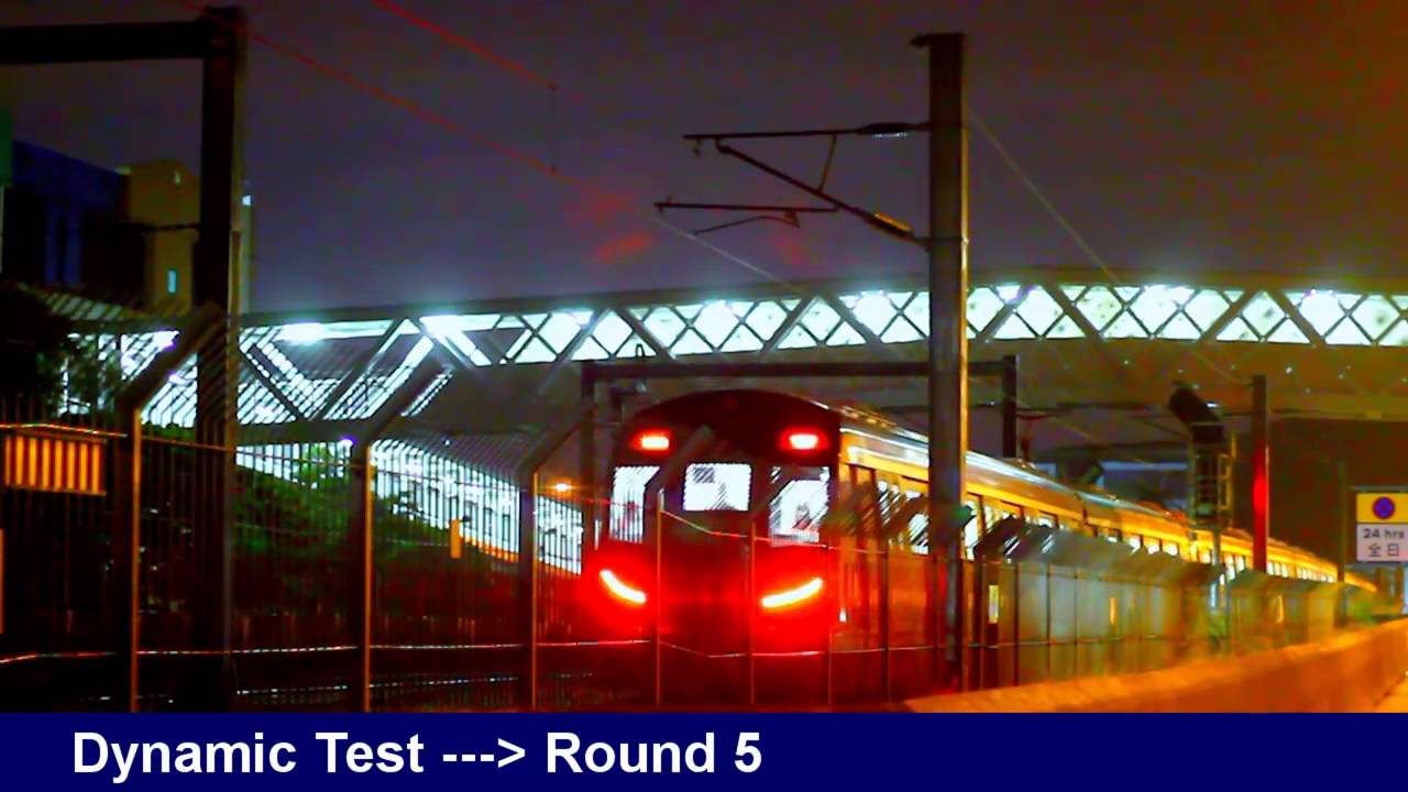 {EAL} 28.05.2016 - Dynamic Test of MTR East Rail Line Hyundai Rotem EMU ...