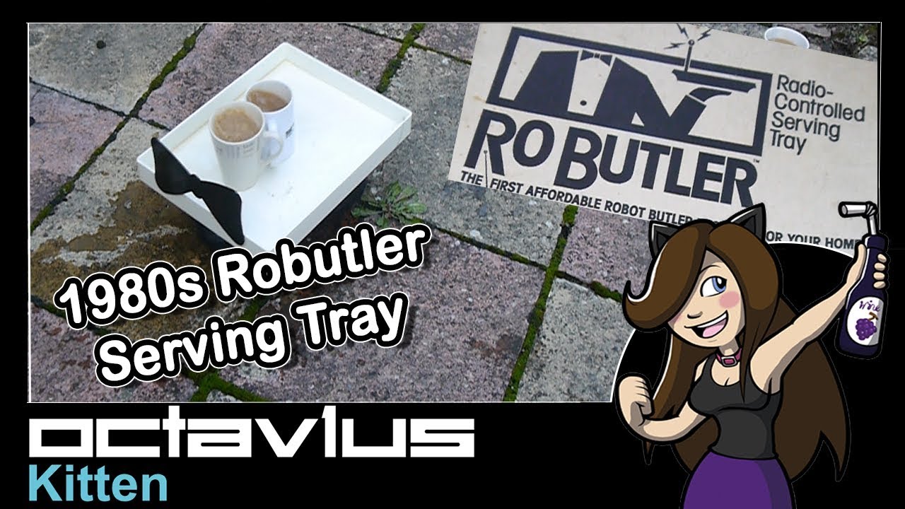 80s Robutler Robotic Tray - TEA CARNAGE - Octav1us - YouTube