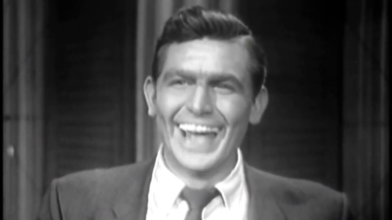 ANDY GRIFFITH - 1956 - Comedy Routine - YouTube