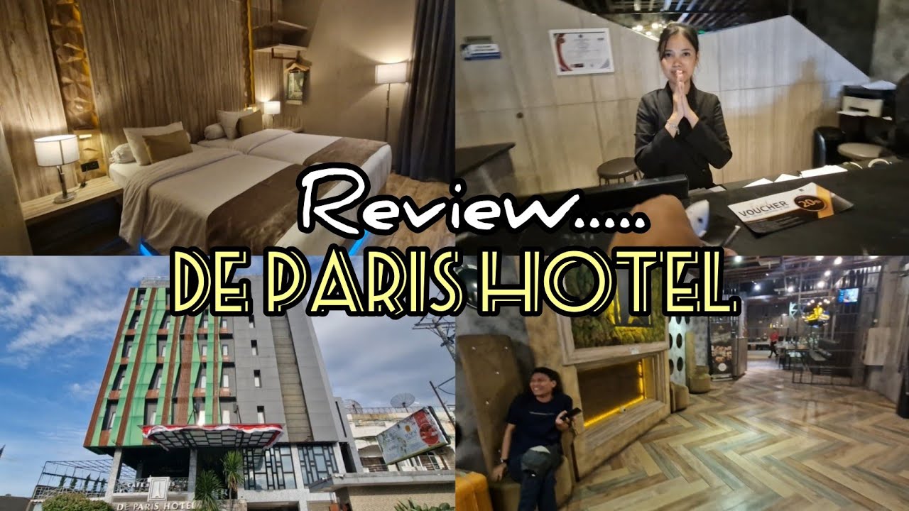 REVIEW DE PARIS HOTEL DENGAN KAMAR MEWAH MEDAN - YouTube