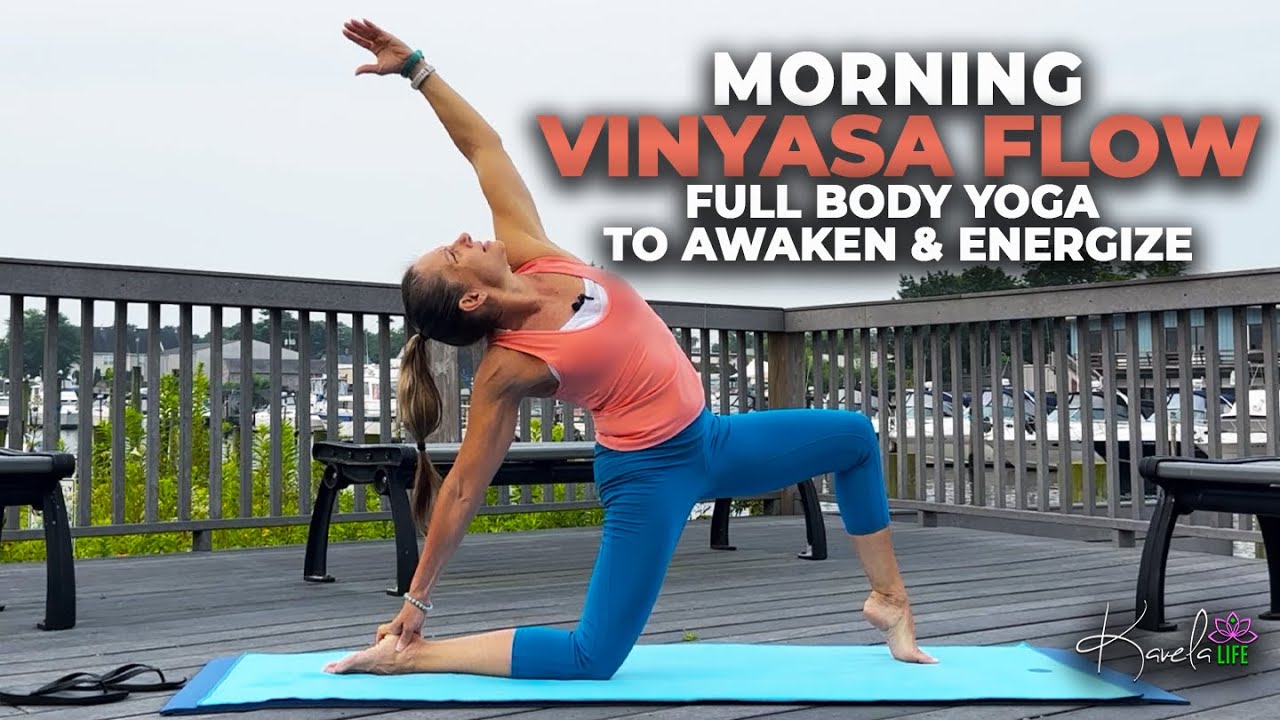 Morning Vinyasa Flow | Full Body Yoga to Awaken & Energize - YouTube