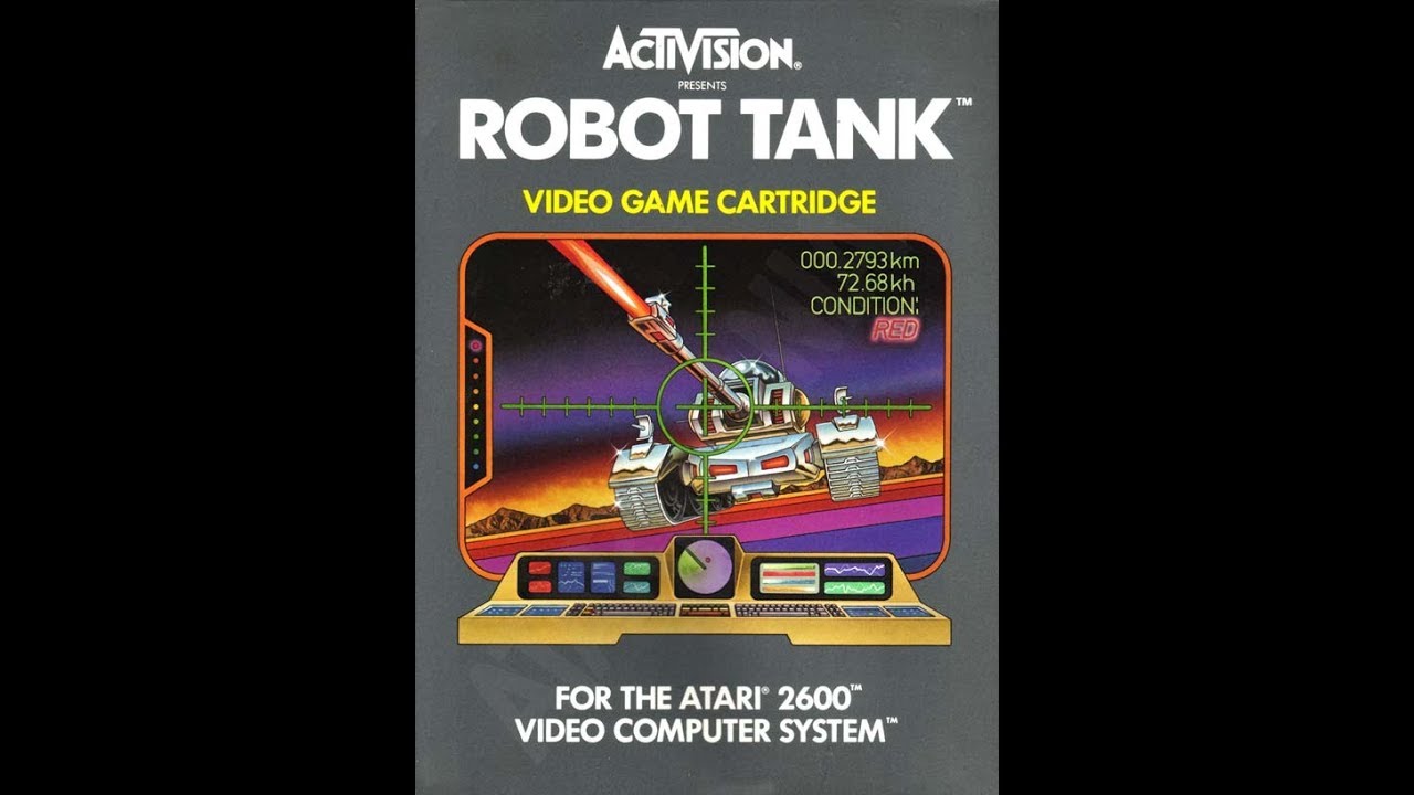Robot Tank | Atari 2600 | Activision | 1983 - YouTube