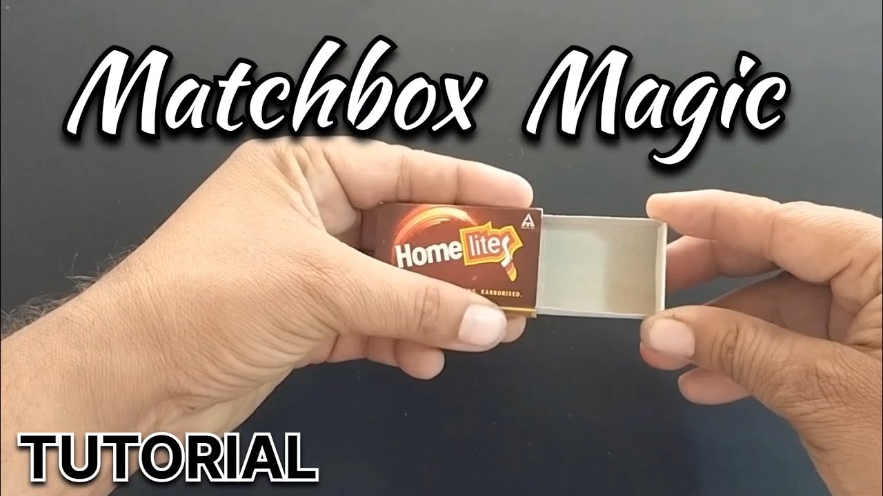 Matchbox Magic || How to make Magical Matchbox || Magic - YouTube
