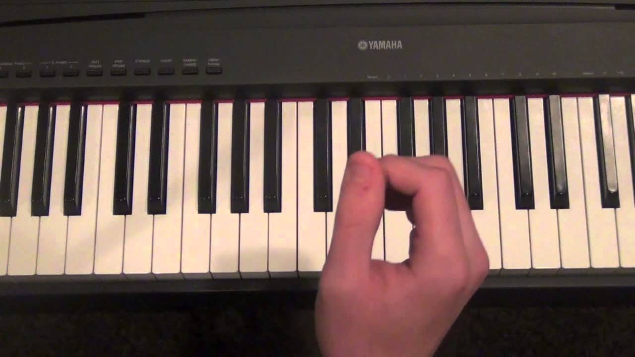 How to Play the Main Piano Chords - YouTube