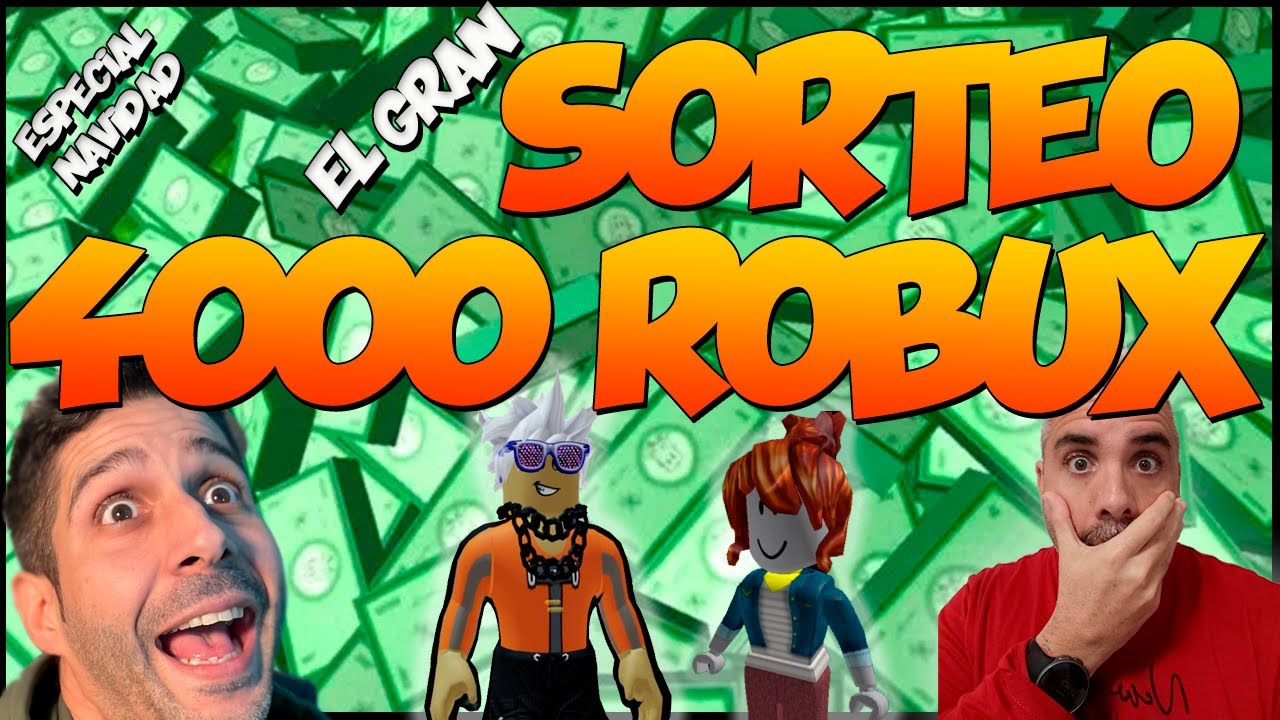 Gana 4000 Robux con nuestro tercer sorteo especial navidad con ...