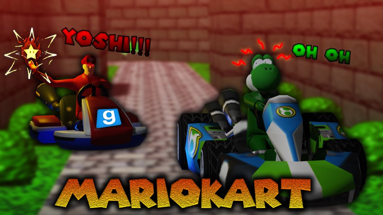 Playing Mario Kart with EverIcy! - GMOD - YouTube