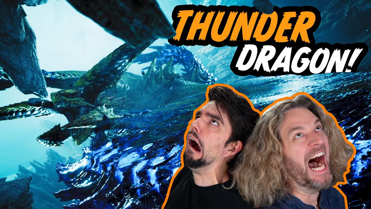 RAILGUN DRAGON! - Monster Hunter Wilds | Co-Op Run | Rey Dau Hunt - YouTube