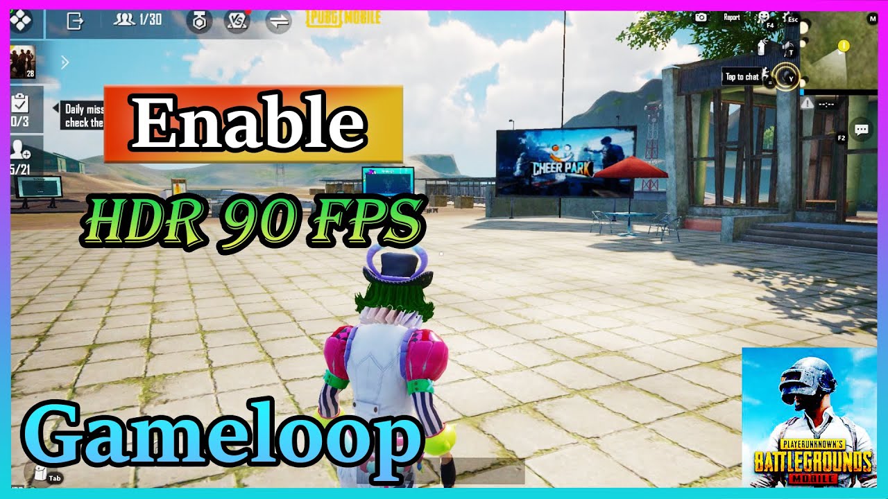 How to get HDR + 90 FPS in Gameloop in PUBG mobile. - YouTube