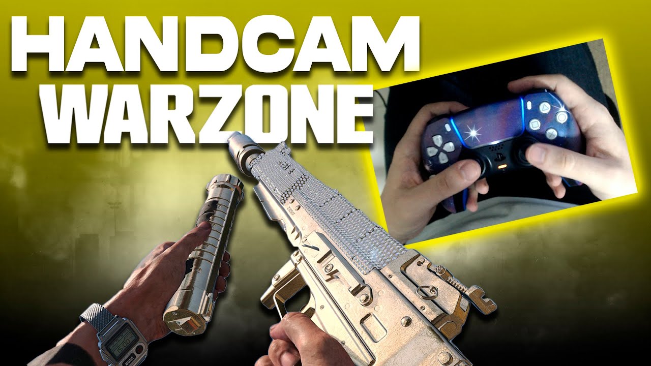 É assim que eu jogo no CONTROLE! - CoD WARZONE com HANDCAM! - YouTube