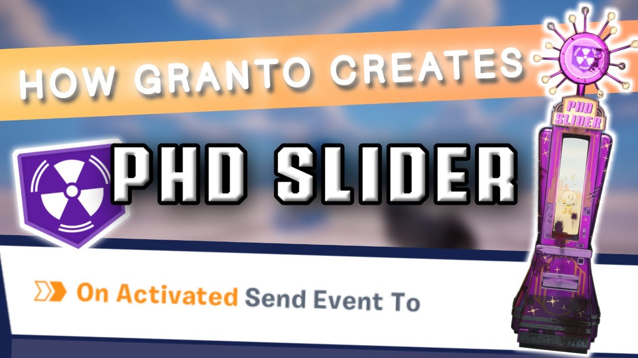 How to Create PHD Slider in Fortnite - YouTube