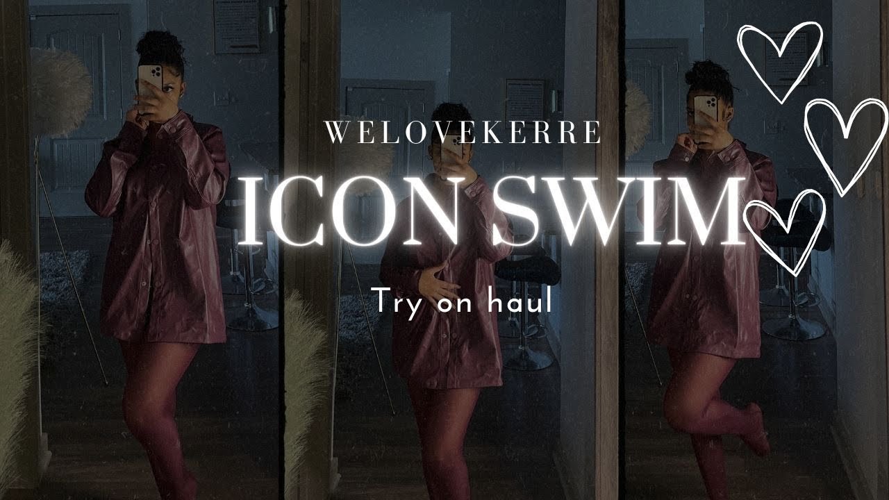 ICON SWIM TRY ON HAUL 🤍 FALL EDITION - YouTube