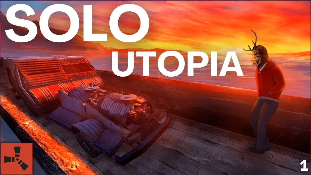 I built a BRIDGE to UTOPIA as a SOLO in Rust - Rust Solo (Part 1/2 ...