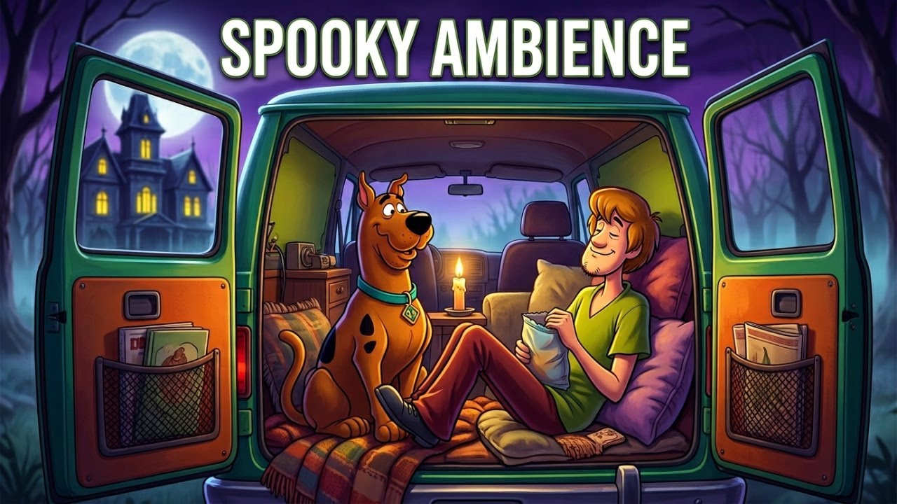 Eerie Scooby-Doo Halloween Soundscape: Haunted House Vibes - YouTube