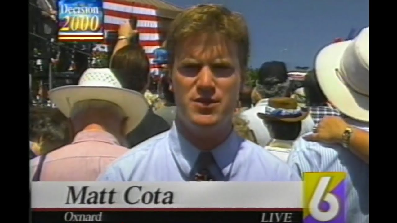 KSBY Matt Cota - Stranded Surfers, T-Shirt Records, Election 2000 ...