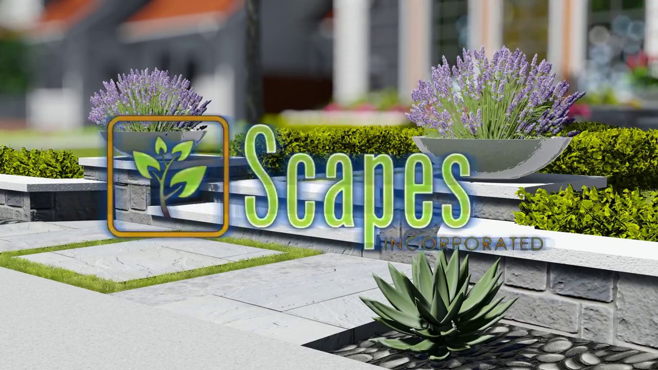 Frontyard formal Landscape Design - YouTube