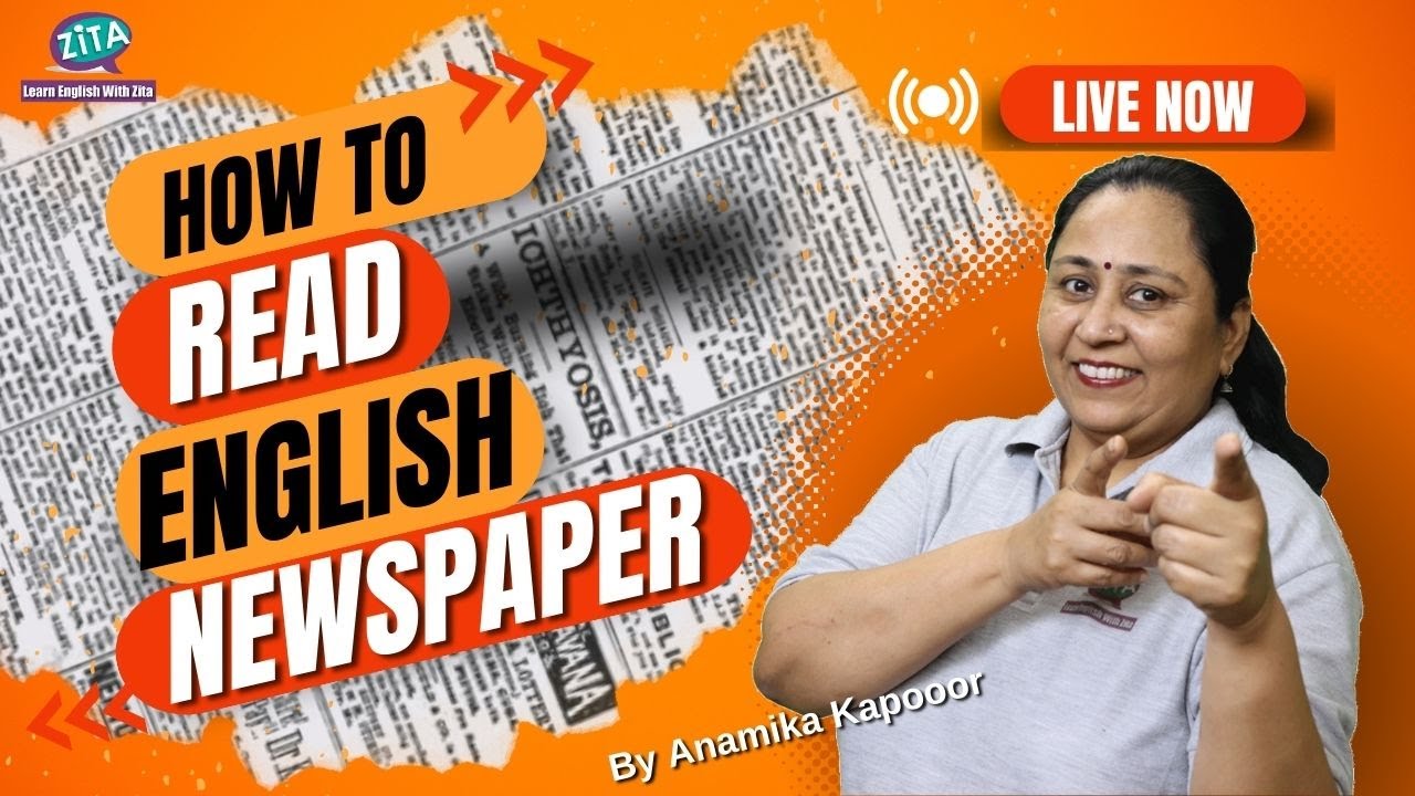 Learn English Through English Newspaper| How To Read English Newspaper ...