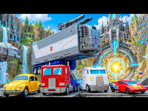 TRANSFORMERS WFC - Power of the PRIME: OPTIMUS, RODIMUS, ULTRA MAGNUS, BUMBLEBEE Truck Car Robot Toy