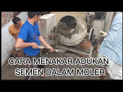 CARA MENGADUK SEMEN YANG BENAR - YouTube