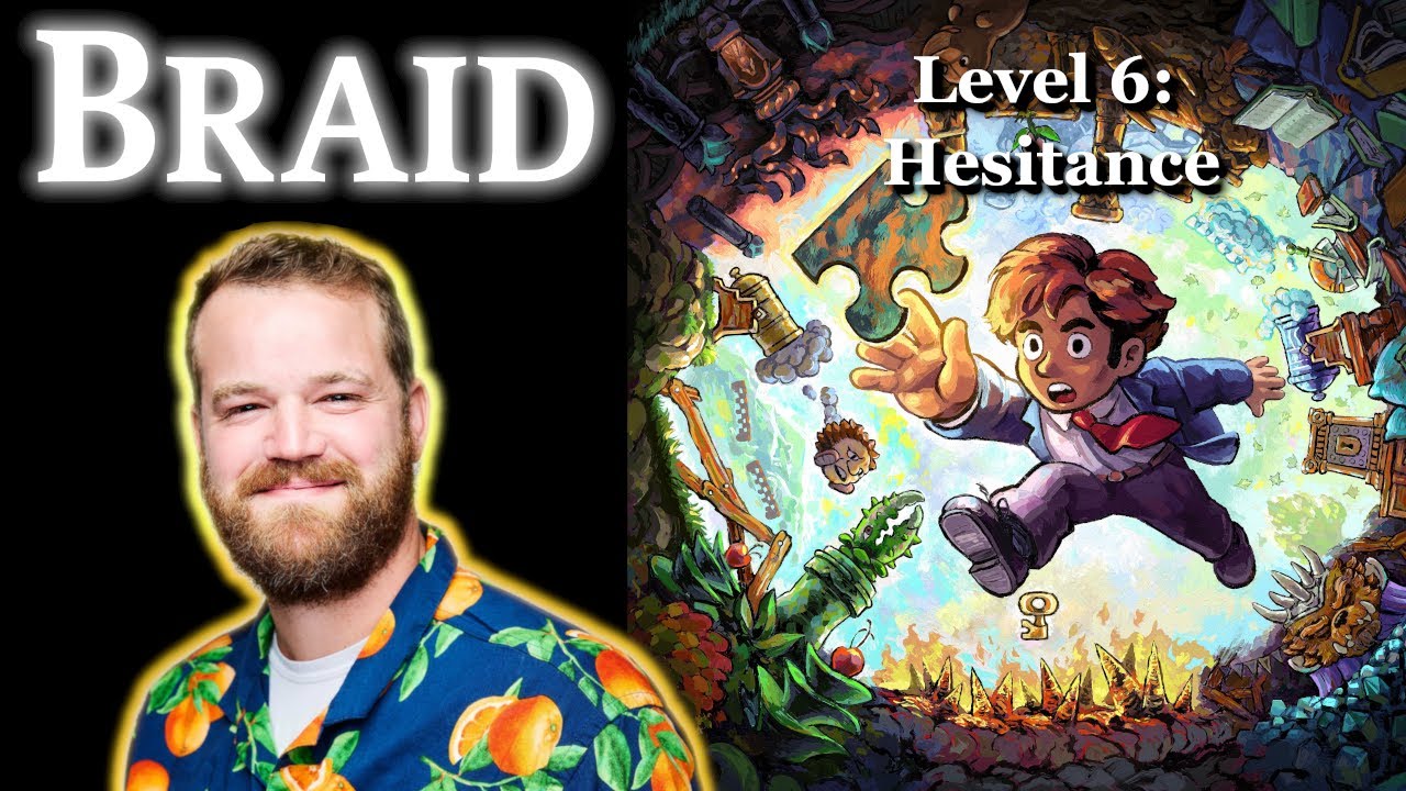Hesitance | Level 6 | All pieces and stars with Commentary | Braid ...
