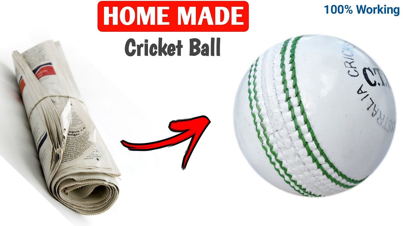how to make ball | how to make cricket ball at home | how to make ...