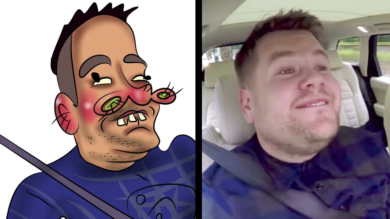 Adele carpool karaoke Drawing meme - James corden carpool adele someone ...