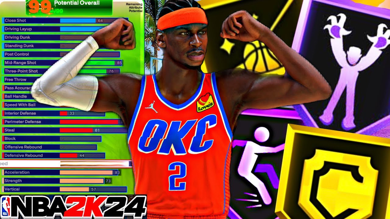 THIS 6'5 2-WAY SLASHING PLAYMAKER PG BUILD WILL GO CRAZY IN NBA 2K24 ...