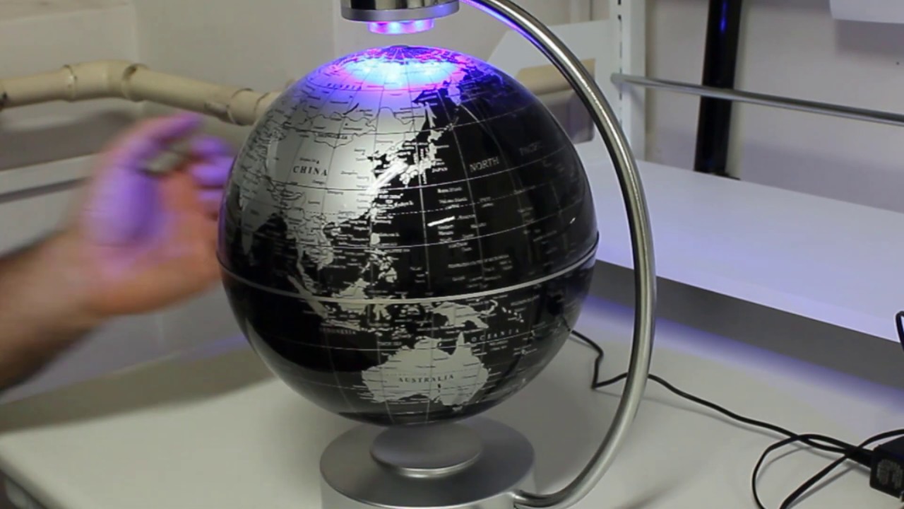 Electromagnetic Levitation: Magnetic Globe Suspended by a Vertical ...