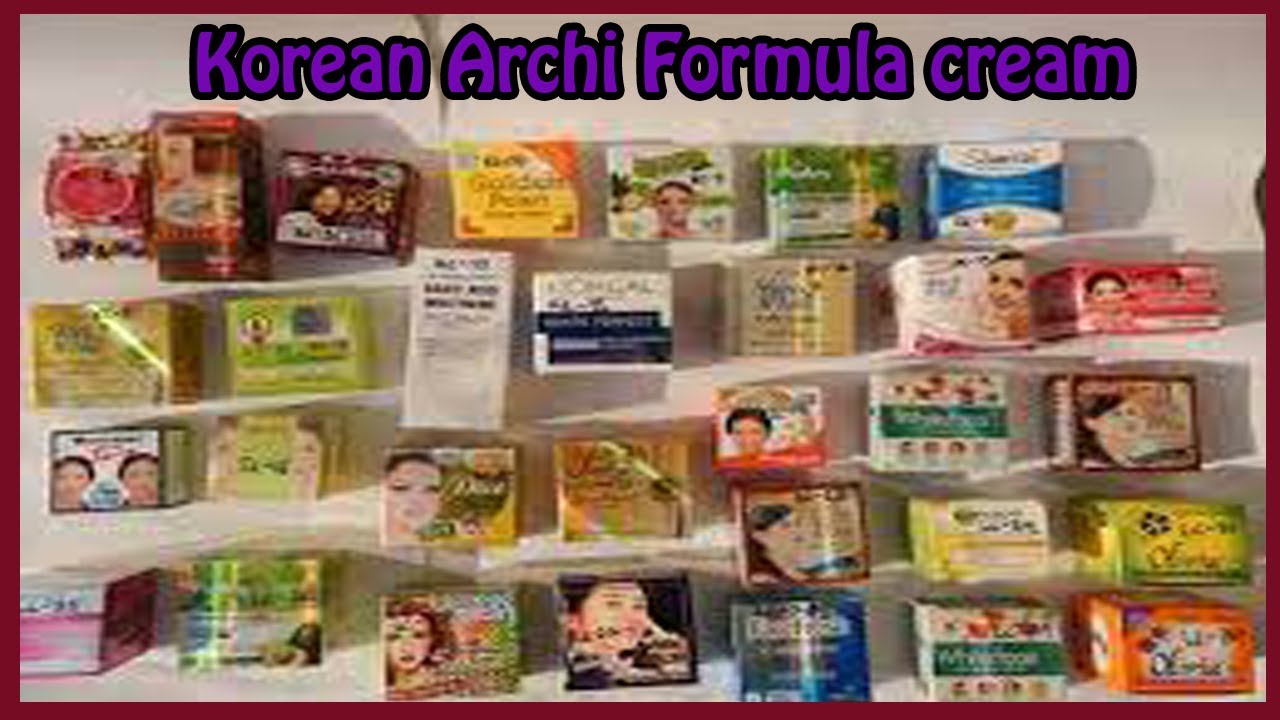 Formula Cream For Whitening Skin | Best Night Cream / Korean archi ...