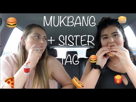 MUKBANG + SISTER TAG // TAYLOR ELLA MAREE - YouTube
