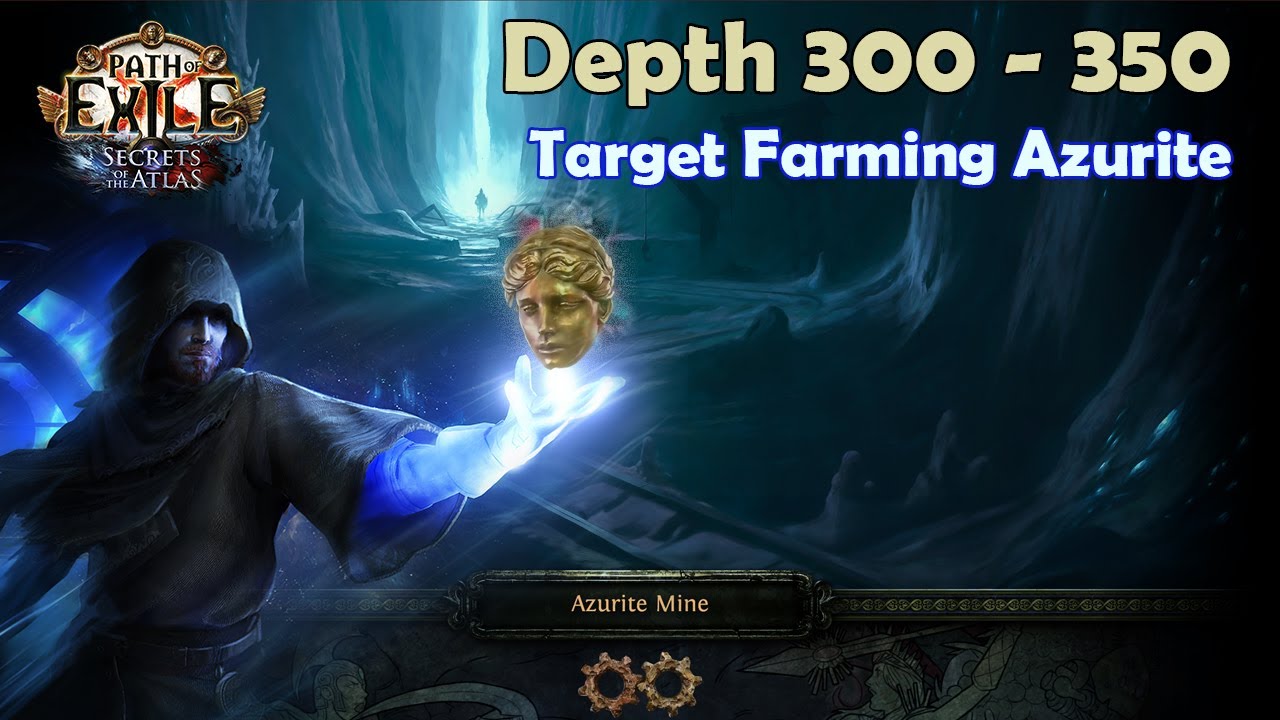 Descending into the Darkness to Farm Azurite: Delve 300-350 - YouTube