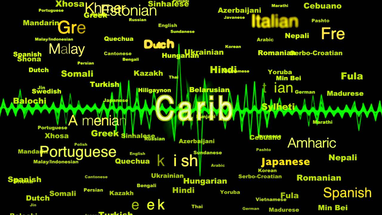 Carib Language Voice Overs - YouTube