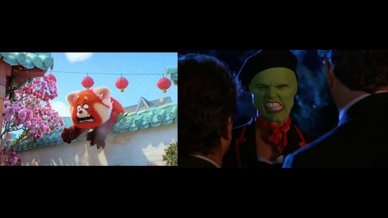 Turning Red - The Mask: "That's gotta hurt." (Part 1) - YouTube