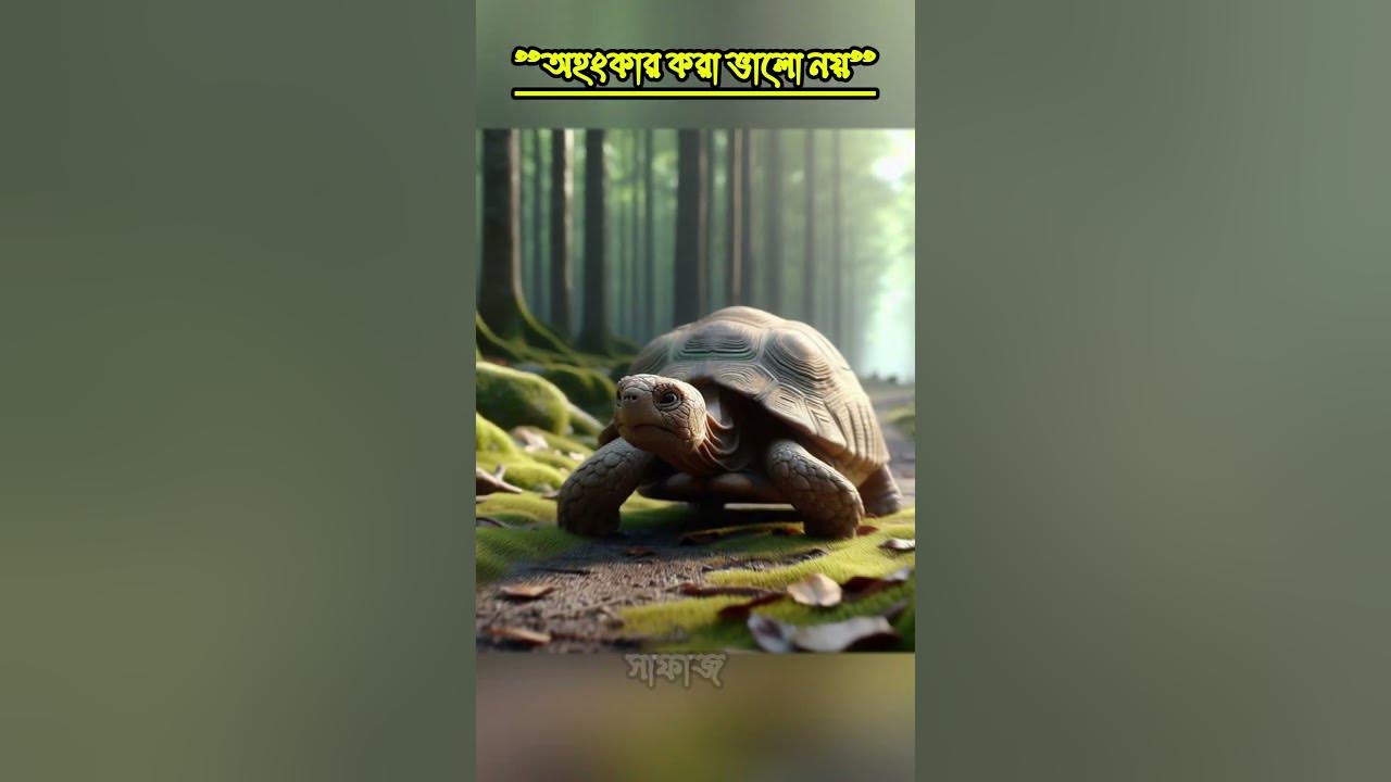 খরগোশ ও কচ্ছপের গল্প Cartoon Shortsfeed Moralstories Youtube