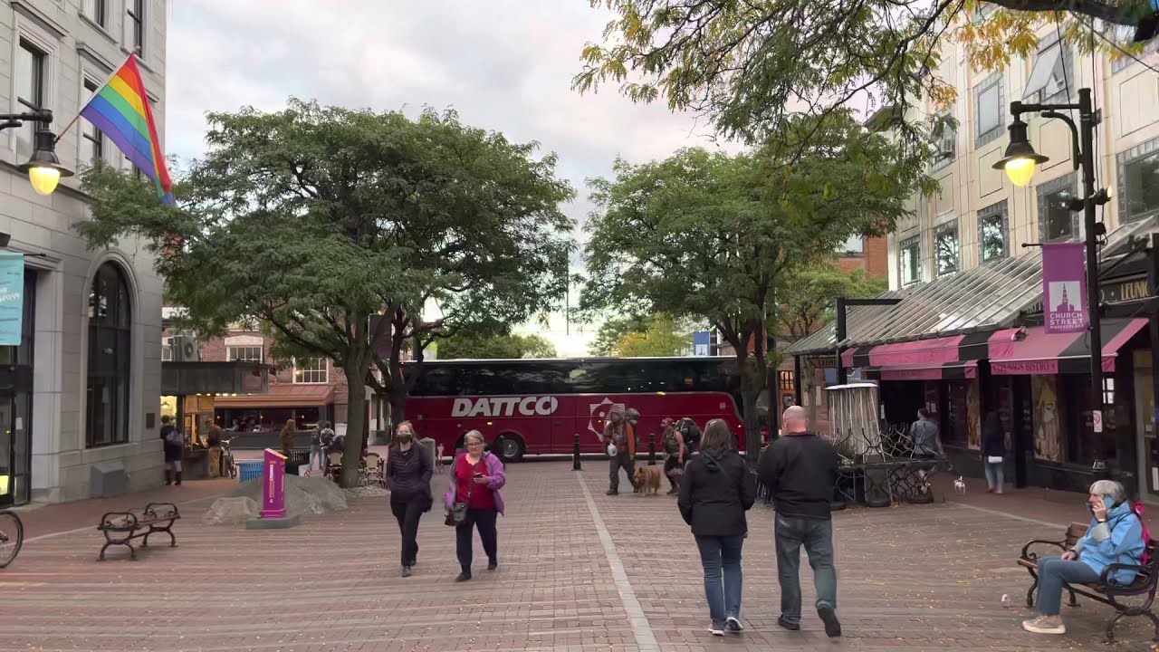 CRAZY Drug Addict in DownTown Burlington, VT | Homeless Guy - YouTube