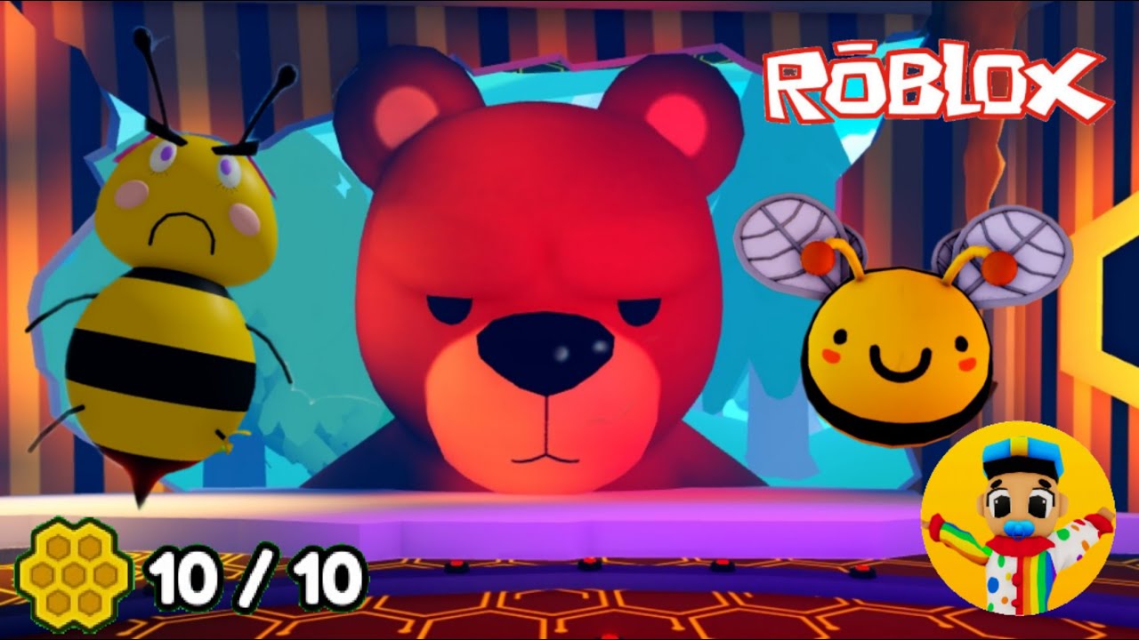 Roblox BEE SWARM ESCAPE! Obby HyperCatz Walkthrough Speedrun - YouTube