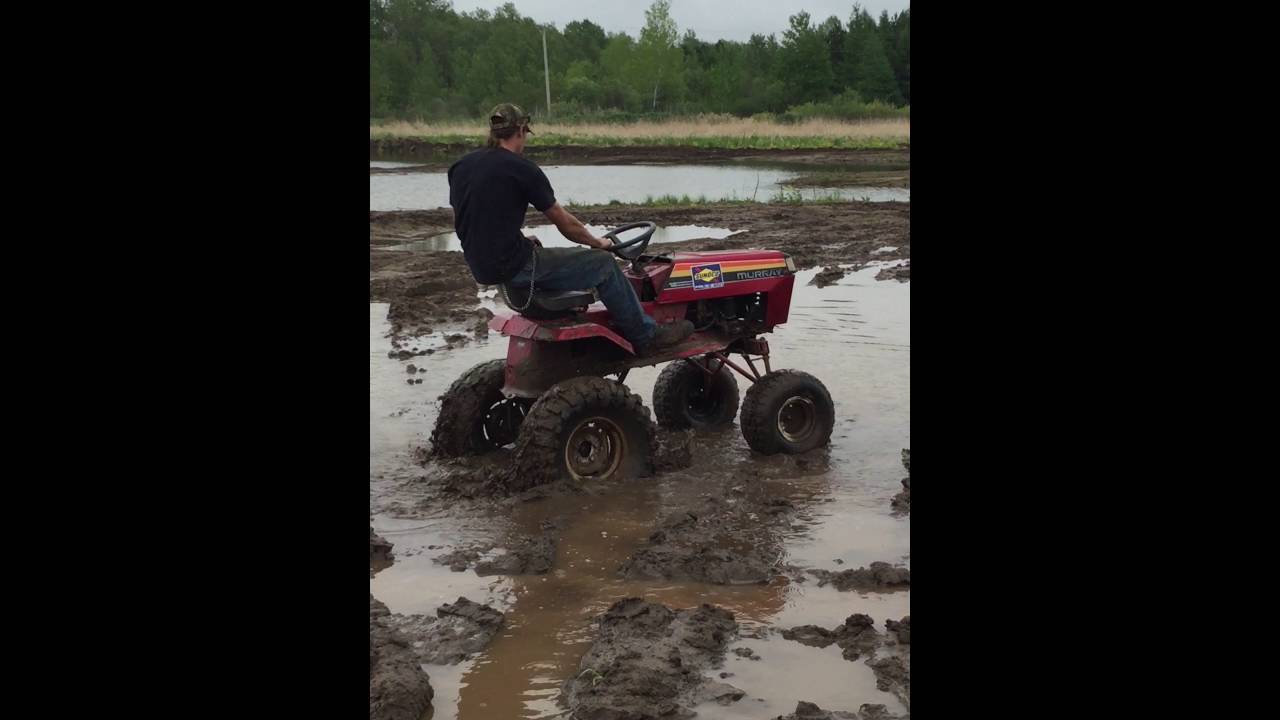 Mud Riding Lawn Mowers