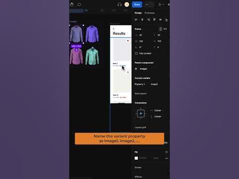 Simple Product Selection Prototype using #Figma Variables - YouTube