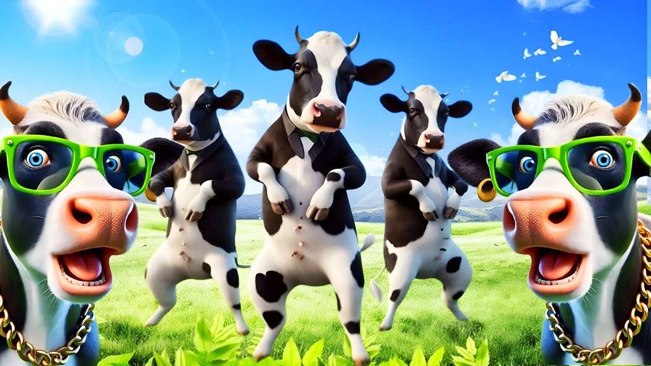 FUNNY COW DANCE - 119 | COW DANCE & COW VIDEO| DANCING COW - YouTube