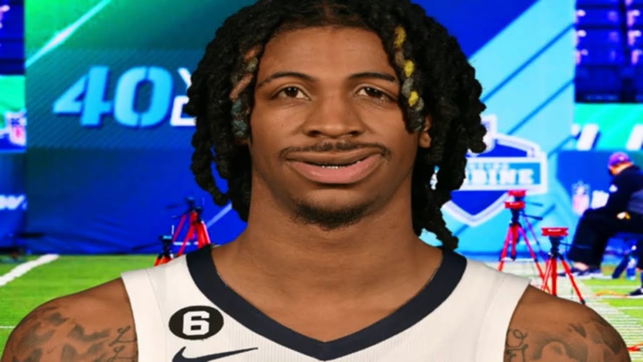 Ja Morant ROBS the NFL combine - YouTube