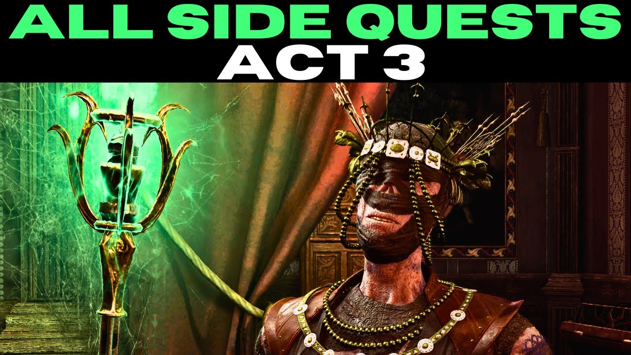 Baldur's Gate 3: All Act 3 Side Quests Guide | Full Dialogue ...