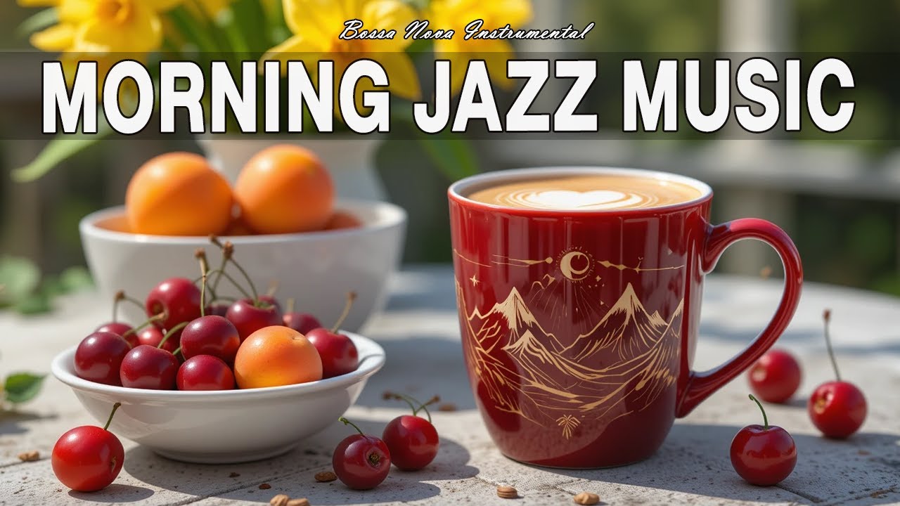 Morning Jazz Music ☕ Bossa Nova background for Studying, Working ...