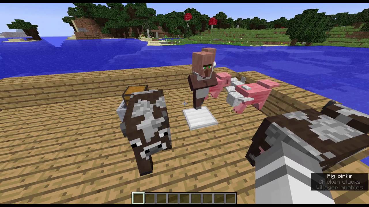 Minecraft: Custom buildable aircrafts using commands - YouTube