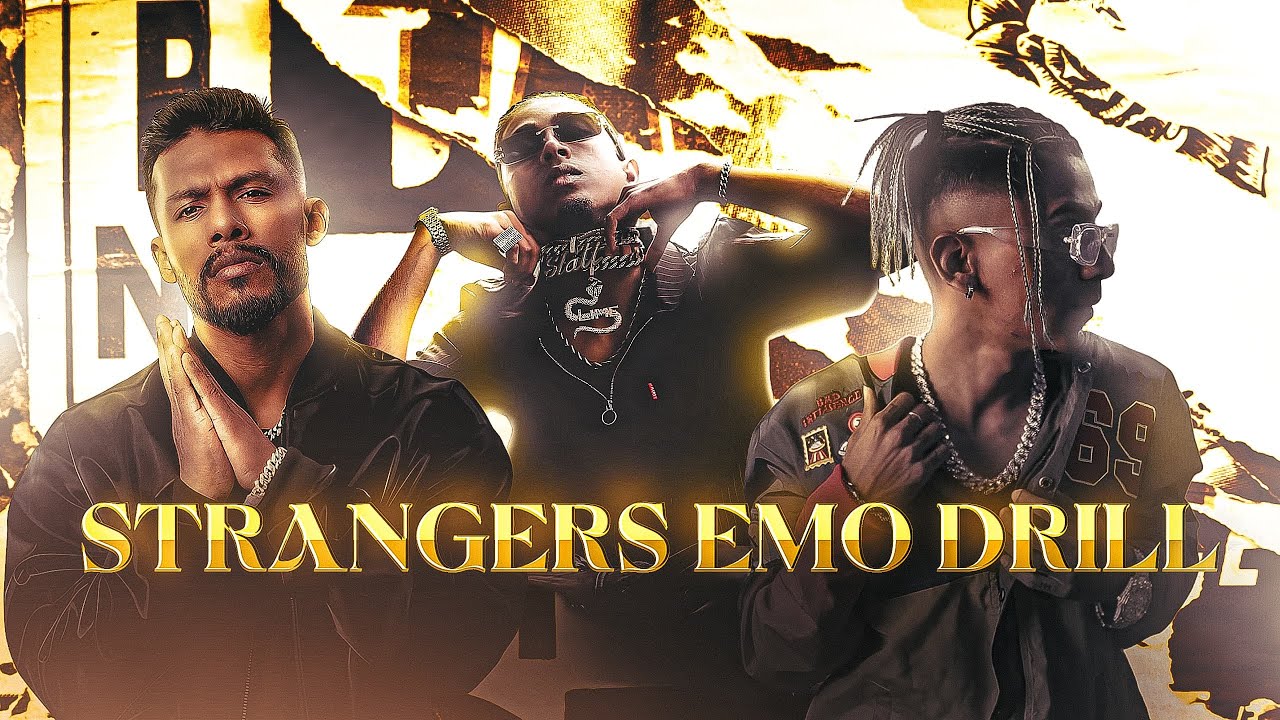 Strangers - MC STAN, Vijay DK, Dino James [Emo Drill Remix] - YouTube