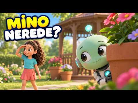 Mino ve Arkadaşları Oyun Oynuyor! Kim Nereye Saklandı? 🌳