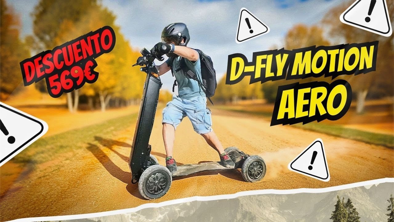 Probando el D-FLY MOTION AERO: lo más divertido y seguro que vas a ...